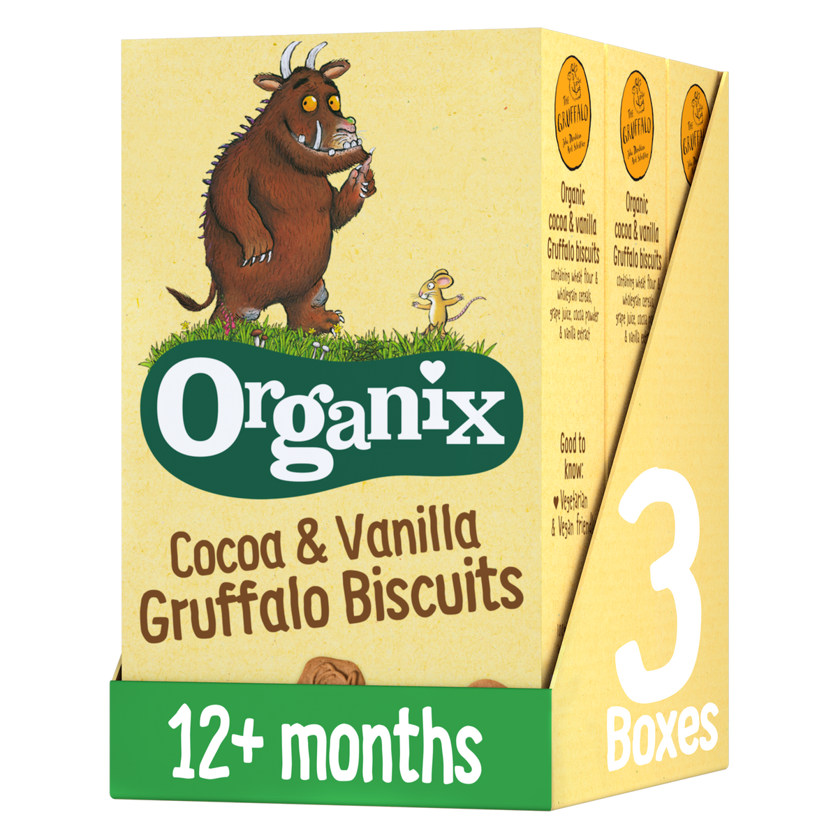 Gruffalo Cocoa And Vanilla Biscuits Case