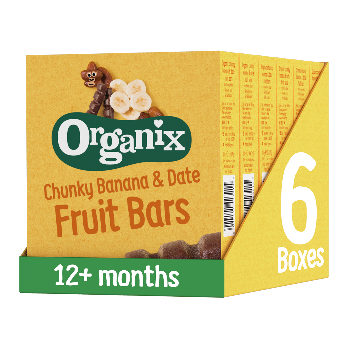 Banana & Date Chunky Fruit Bars Multipack Case