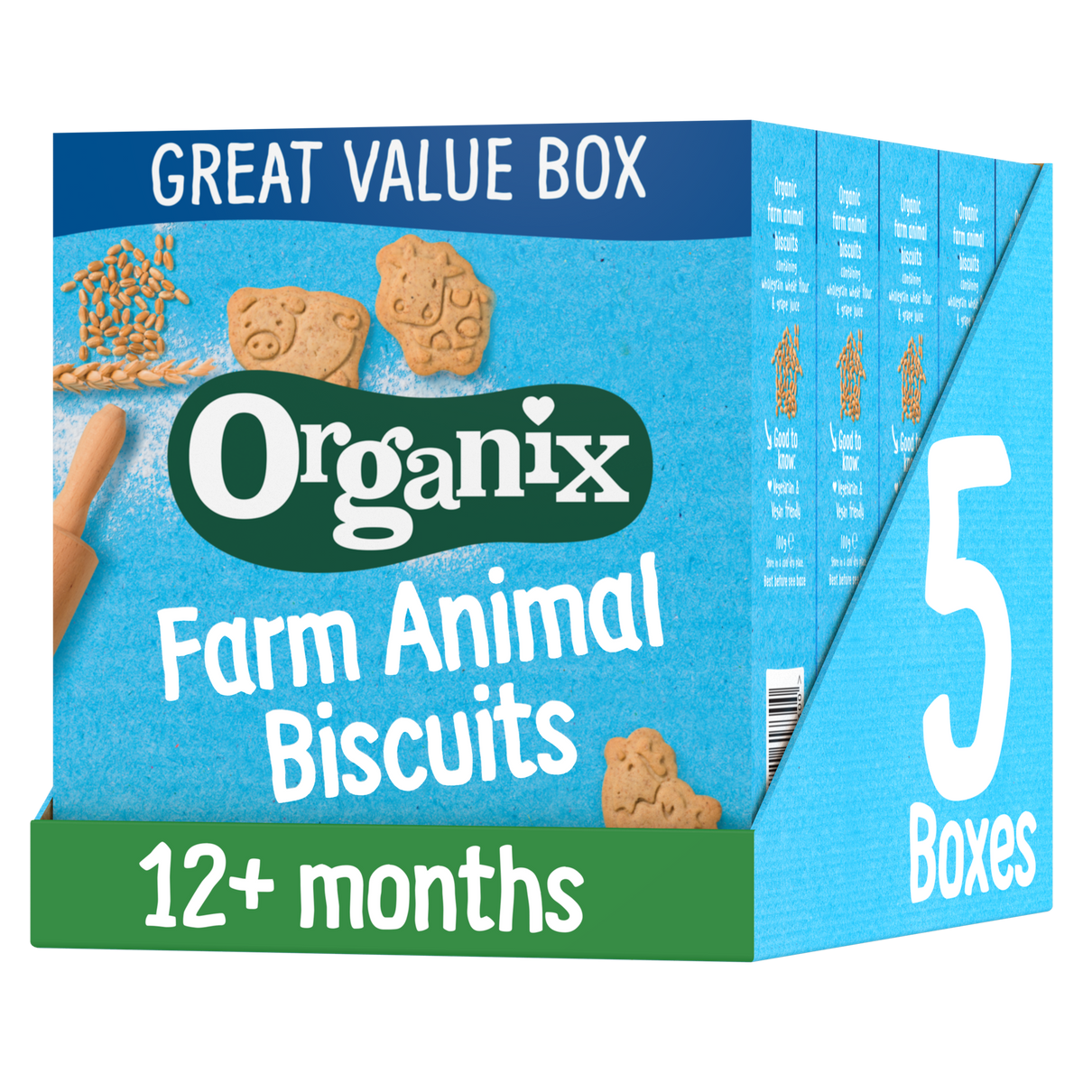 Farm Animal Biscuits Case